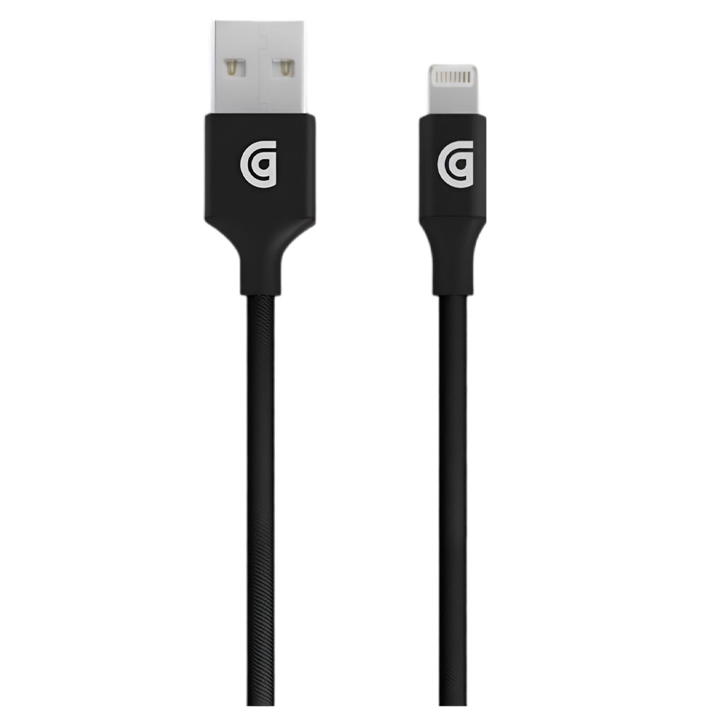 Buy Griffin Premium Braided Lightning to USB-A Cable 5ft / 1.5m - Black ...