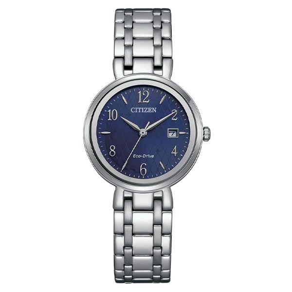 Buy Citizen Eco-Drive Blue Dial Stainless Steel Dress Women's Watch (EW2690-81L) Online - POP ...