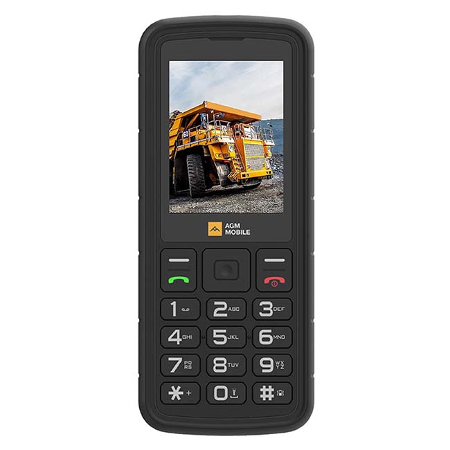 Buy AGM M9 4G Feature Phone (Dual Sim, 2.4-inch, IP68) - Black Online ...