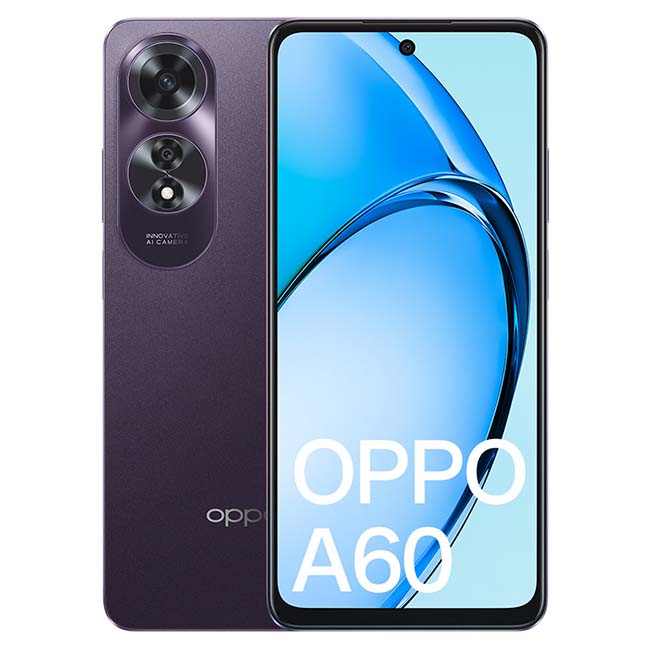Buy Oppo A60 4G (6.67-inch, 8GB RAM+256GB Storage) - Midnight Purple ...