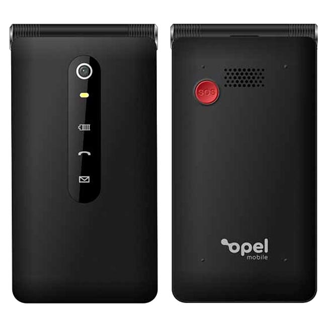 Opel EasyFlip 4G Bigbutton Flip Phone (2.8-inch, FM Radio) - Black ...