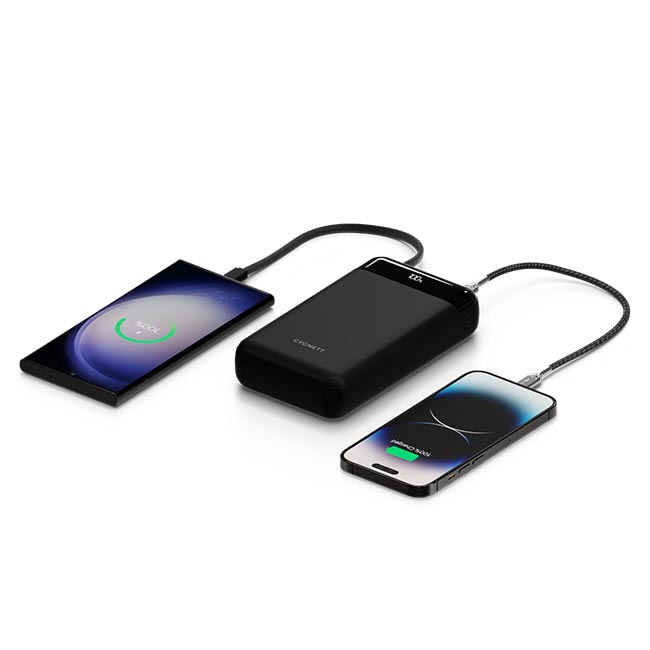 Cygnett ChargeUp Maxx 40K Power Bank with Integrated USB-C - Black ...