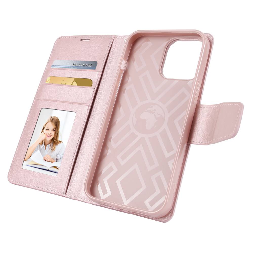 Soka Hanman Wallet Case (Suits iPhone 16 Pro Max) - Rose Gold Online ...