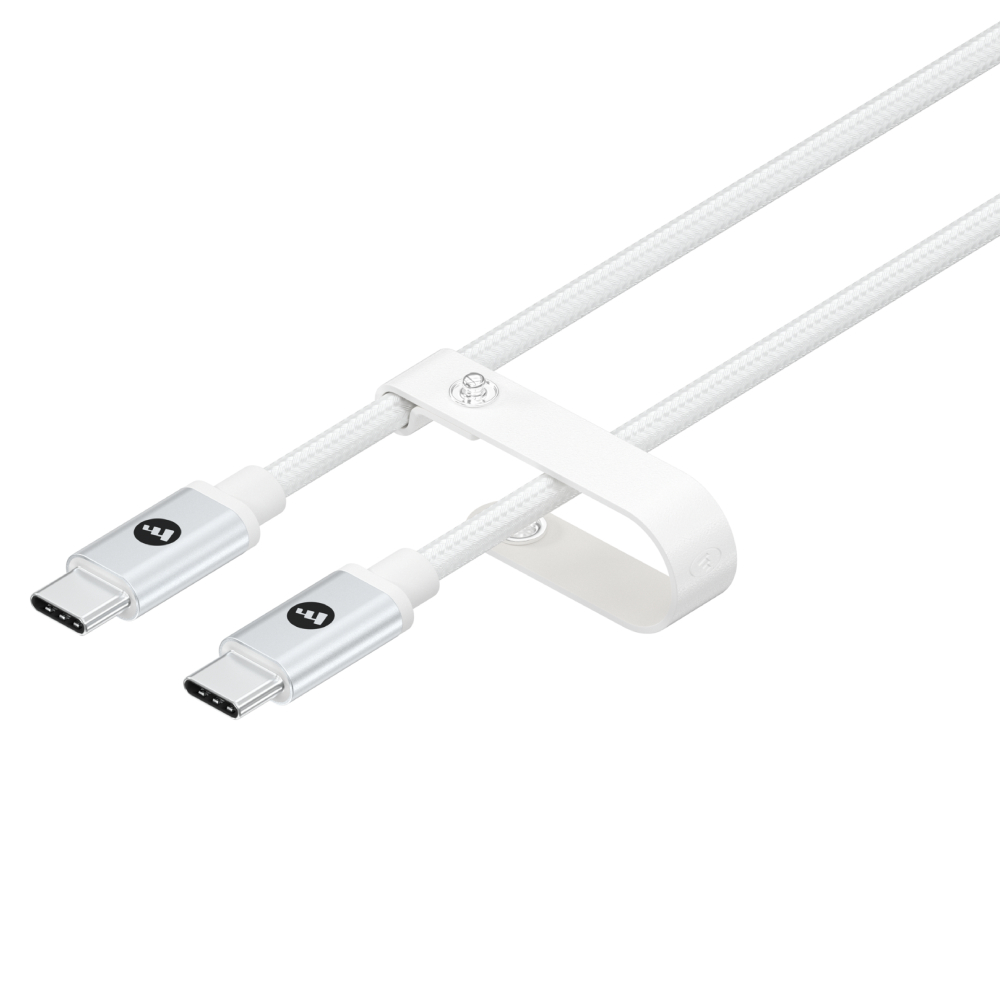 Buy Mophie 100W USB-C to USB-C Cable 1M - White Online - POP Phones ...